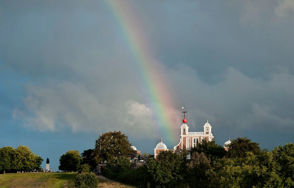 Royal Observatory Greenwich with rainbow posters & prints by National ...