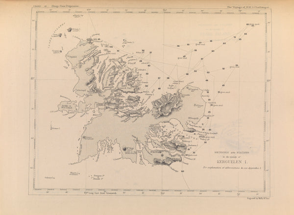 The Voyage of HMS Challenger posters & prints by unknown