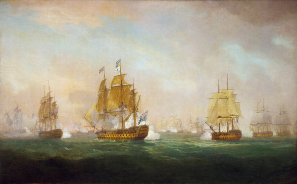Admiral Sir Robert Calder's action off Cape Finisterre, 23 July 1805 ...