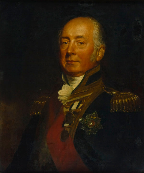 Vice-Admiral Sir James de Saumarez, 1st Baron de Saumarez (1757-1836 ...