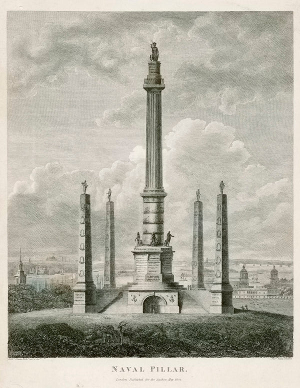 Naval pillar posters & prints by Richard Elsam