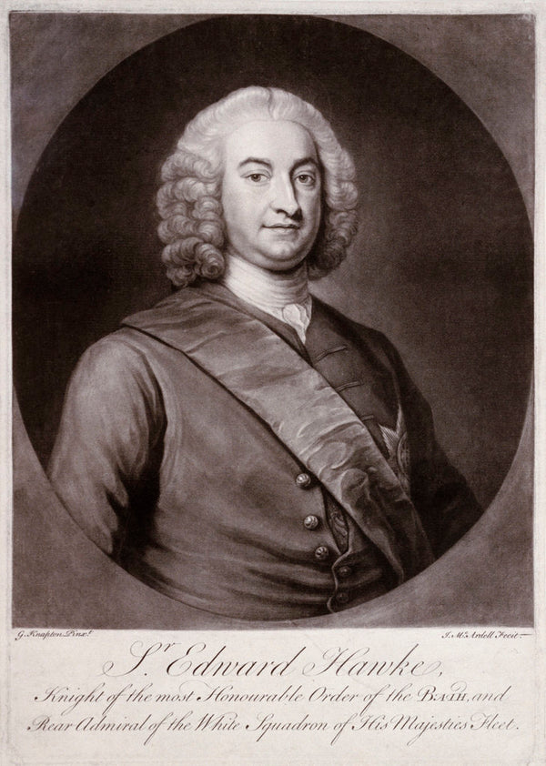 Sir Edward Hawke (1705-1781) posters & prints by James Knapton