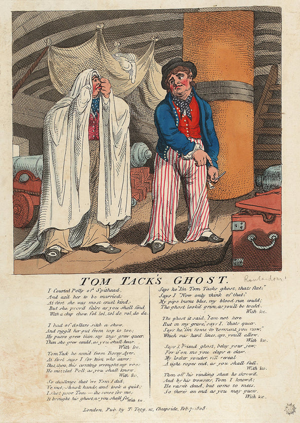 Tom Tack's Ghost posters & prints by Thomas Rowlandson