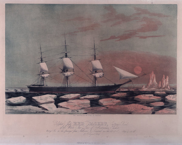 Clipper ship 'Red Jacket' posters & prints by John R. Isaac