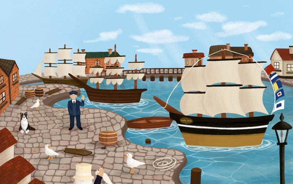 Children's book 'At Sea Without Tea - The Great Cutty Sark Adventure ...